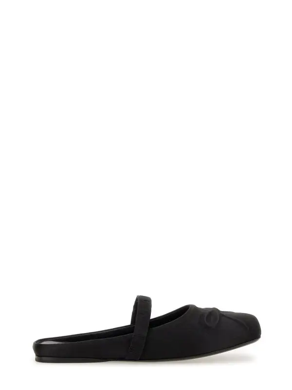 Marni Bow Detailing Slip-on Ballet Flats