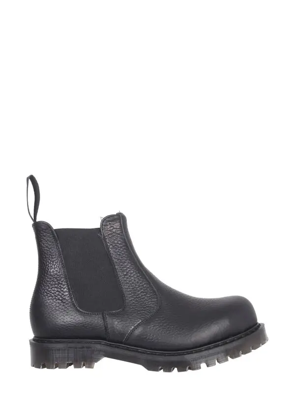 YMC X SOLOVAIR Leather Chelsea Boots - Black