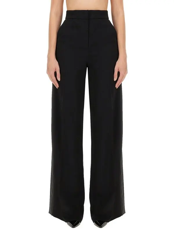 Max Mara High-waisted Tailored Trousers - Black