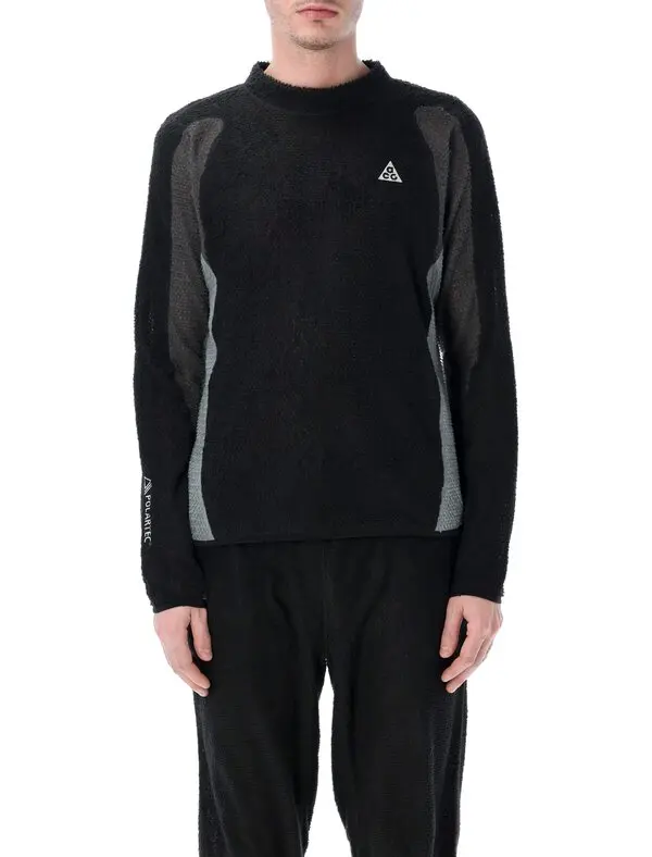 Nike Wolf Tree Crewneck Sweater - Black