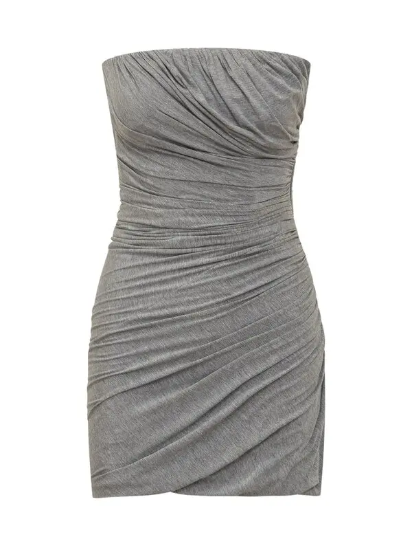Attico Draped Mini Dress
