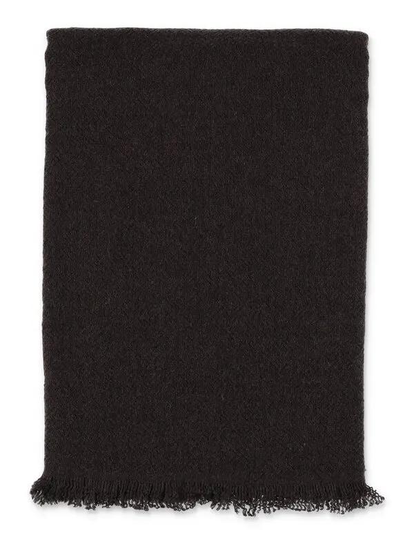 THE FRANKIE SHOP The Solnak Scarf 154 Cm X 148.5 Cm - Brown