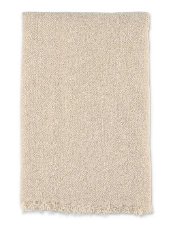THE FRANKIE SHOP The Solnak Scarf 154 Cm X 148.5 Cm - Sand