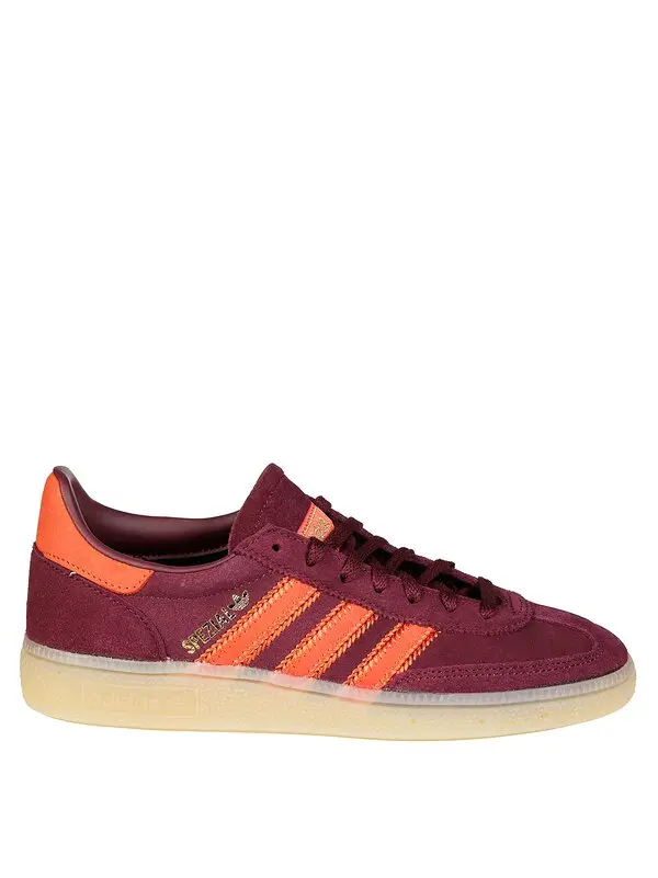Adidas Handball Spezial Sneakers With Leopard Print - Rosso