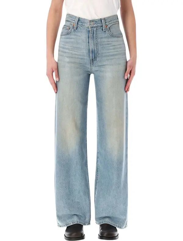 LEVI'S Ribcage Wide-leg Jeans - High Gloss