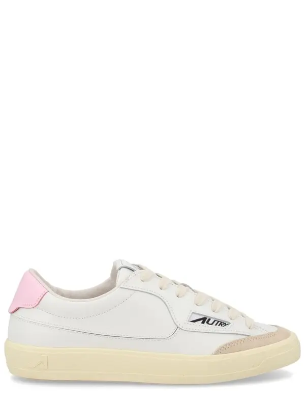 AUTRY Low Top Leather Sneakers - White