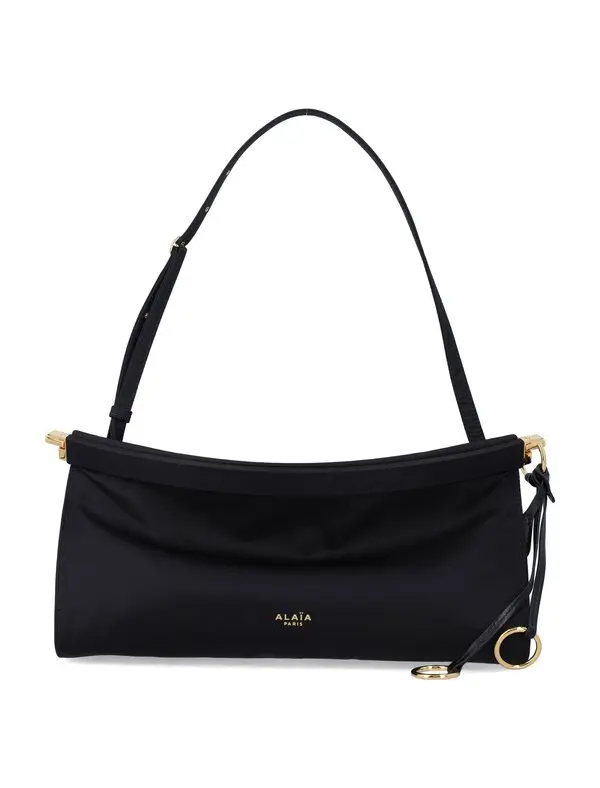 Alaïa Mini East West Shoulder Handbag - Black