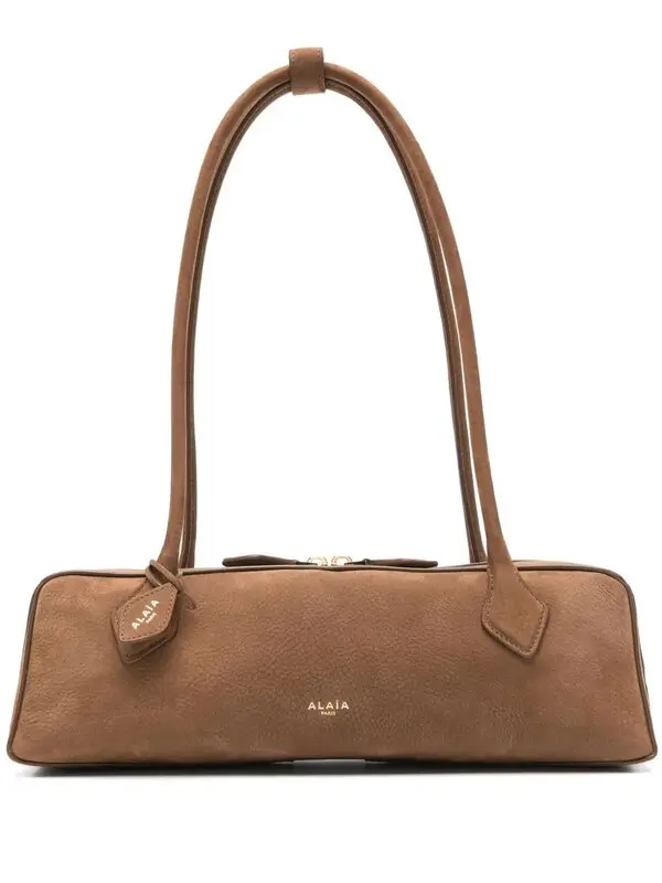 Alaïa Le Teckel" Medium Nubuck Bag - Terredombr