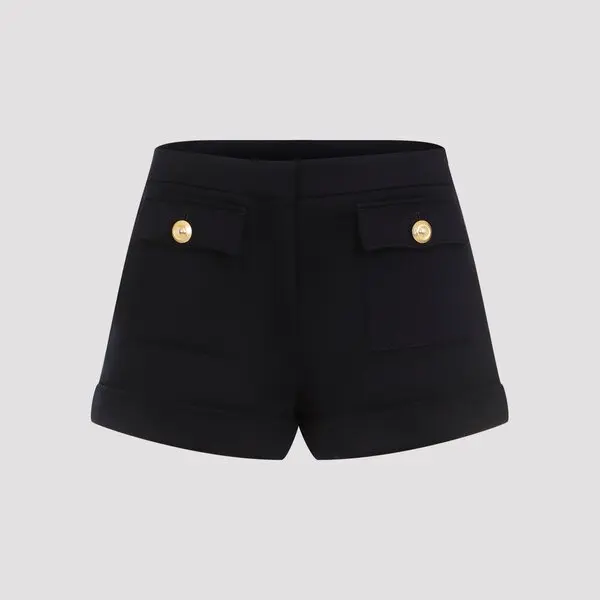 TOM FORD Felted Virgin Wool & Cashmere Bermuda Shorts - Blue