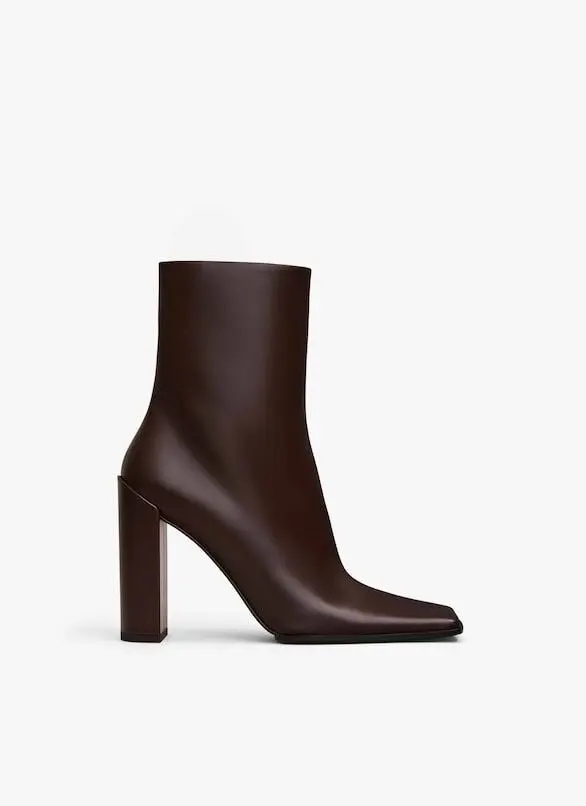 Alaïa Chic Ankle Boots 90 - Chocolat
