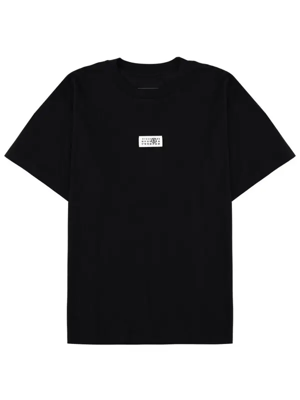 MAISON MARGIELA Round-neck Graphic T-shirt - Black