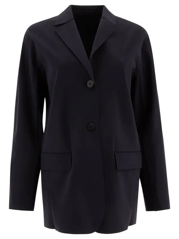 Max Mara Single-breasted T-shirt Blazer - Blue