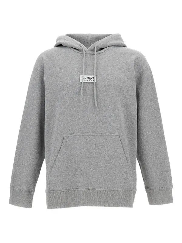MAISON MARGIELA Lightweight Jersey Hoodie - Lightgrey
