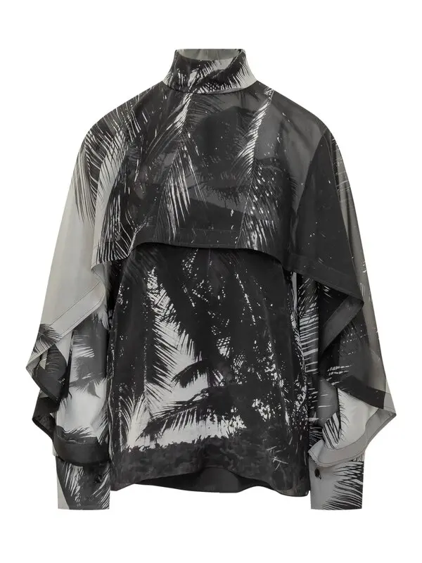 FERRAGAMO Silk Shirt With Artistic Print