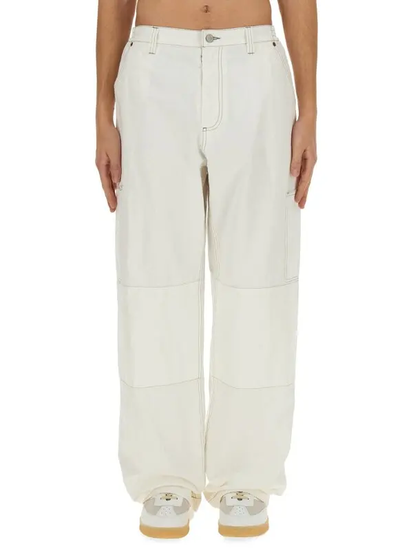 MAISON MARGIELA Cotton Canvas Trousers