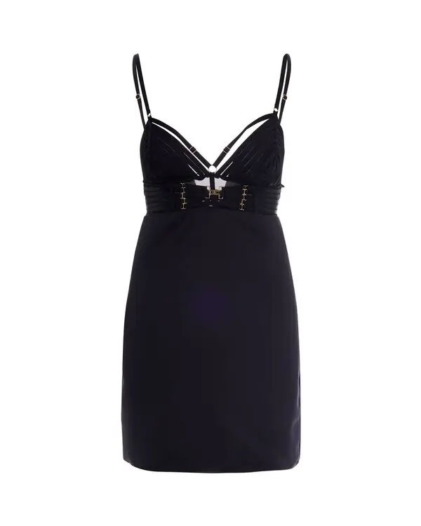 Elisabetta Franchi Mini Dress - Nero