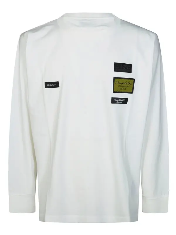 MAISON MARGIELA Patch Long-sleeved T-shirt