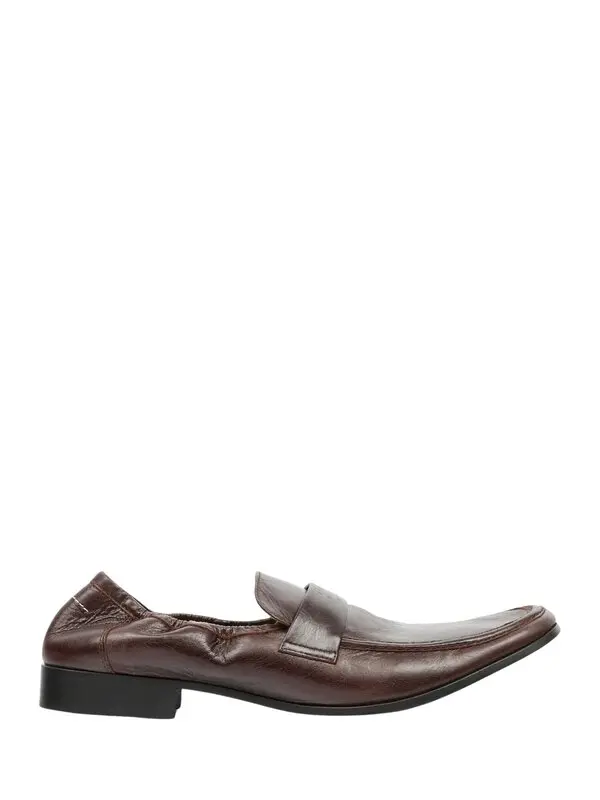 MAISON MARGIELA Penny Strap Leather Loafers