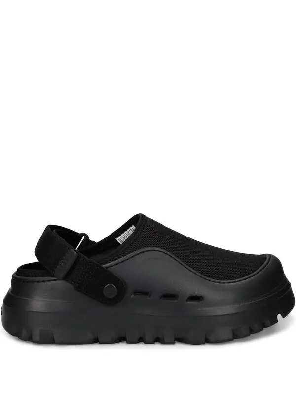 UGG Adjustable Back Strap Clogs With Mesh Upper
