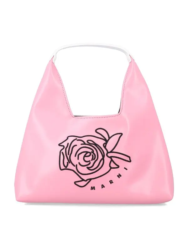 Marni Mini Chic Crossbody Bag - Pink