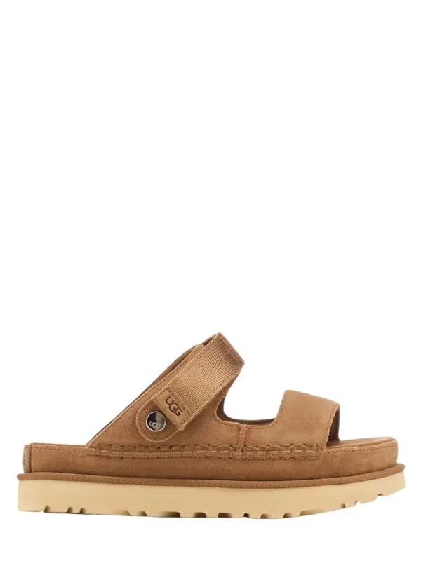 UGG Strappy Leather Sandals - Brown