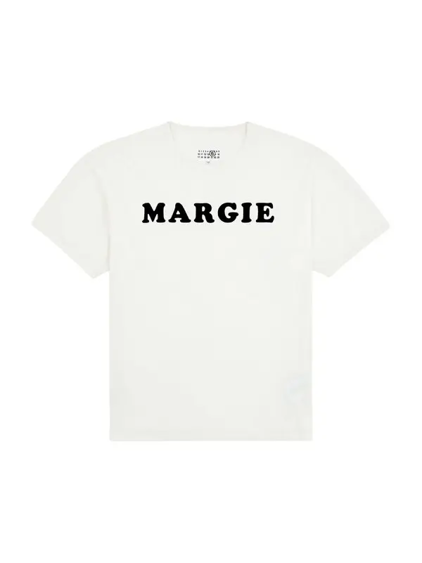 MAISON MARGIELA Crew Neck Graphic T-shirt For