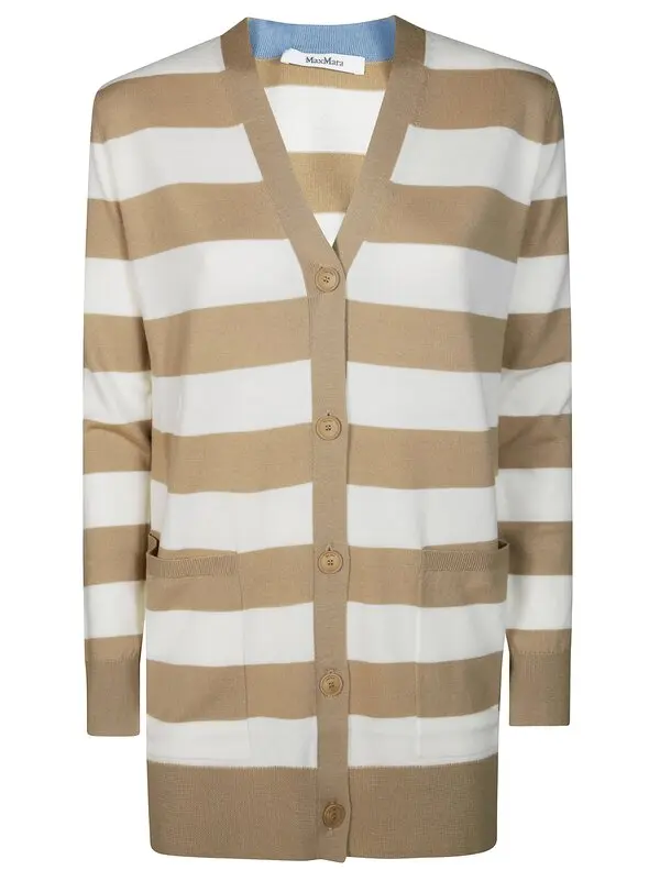 Max Mara Short Sleeve Mini Sweatshirt With Side Slits