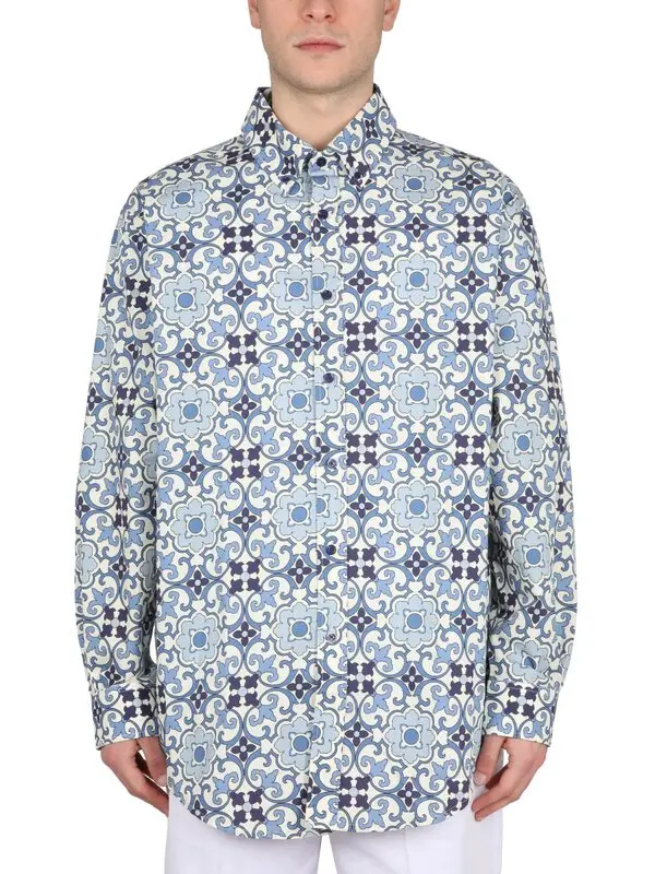 Drole De Monsieur Classic Collar Shirt For