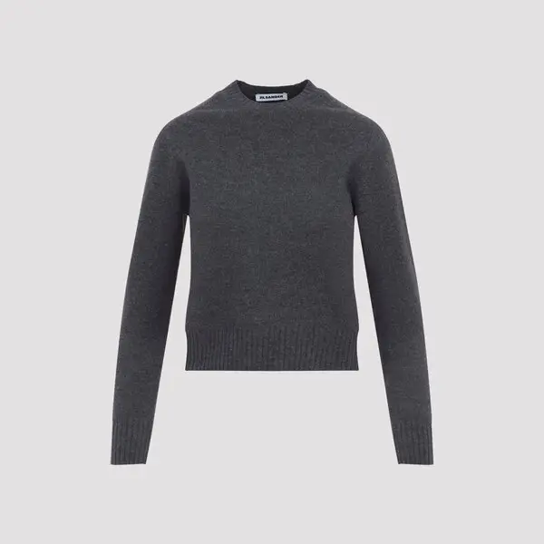 JIL SANDER Fine Wool Pullover Sweater For