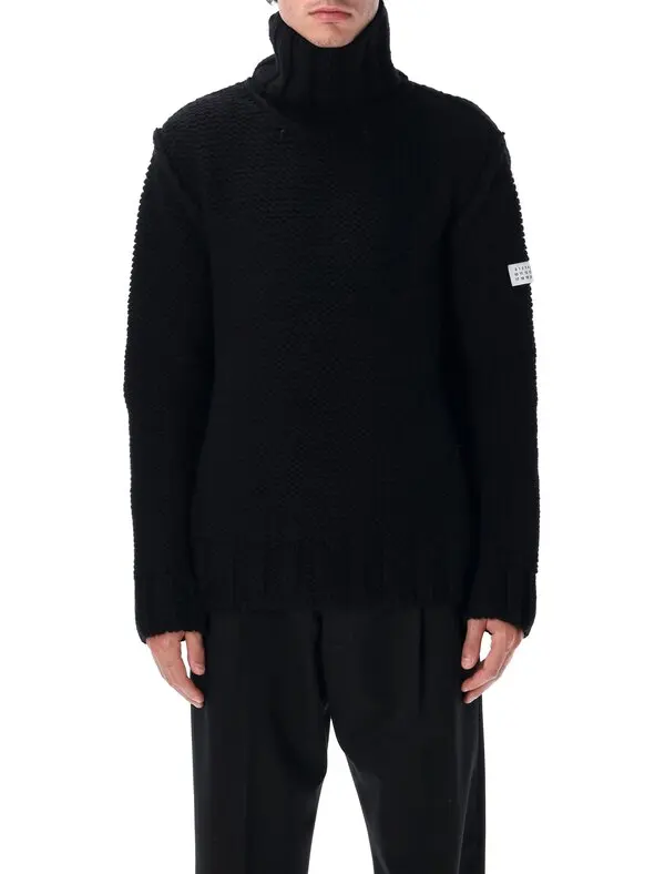 MAISON MARGIELA Chunky Wool Turtleneck Jumper
