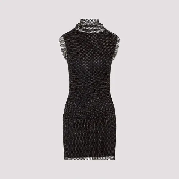 Sportmax Empoli Dress With Crystal Embellishments - Brown