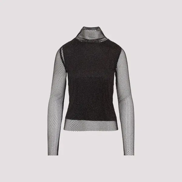 Sportmax Mesh Top With Crystals