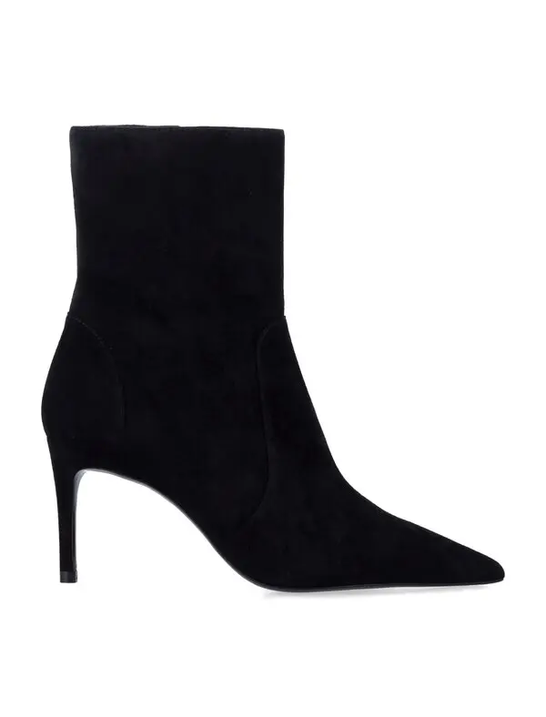 STUART WEITZMAN Power Zip 75 Ankle Boots - Black