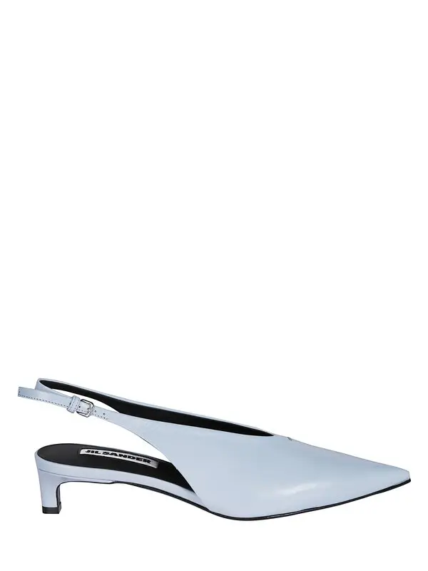 JIL SANDER Slingback Pumps With Adjustable Strap