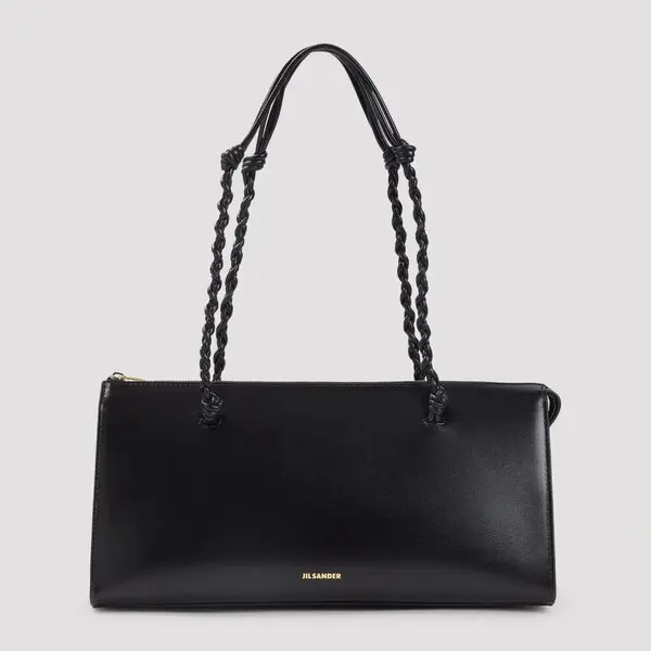 JIL SANDER Mini Tangle Tent Shoulder Bag - Black