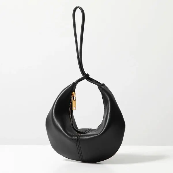 JIL SANDER Mini Pouch Handbag - Black