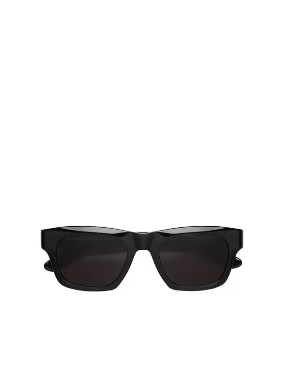 RETROSUPERFUTURE Tortoiseshell Rectangle Sunglasses - Black