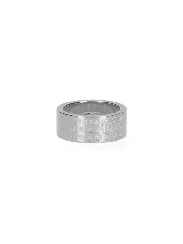 MAISON MARGIELA Logo Ring - Silver