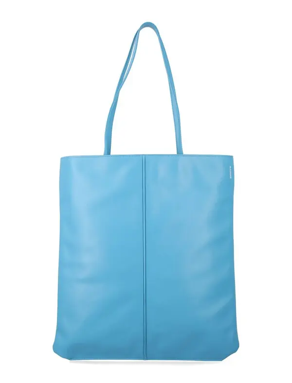 JIL SANDER Sleek Minimalist Tote Handbag