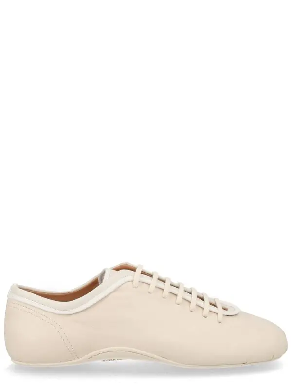 Dries Van Noten Leather Low-top Sneakers - White