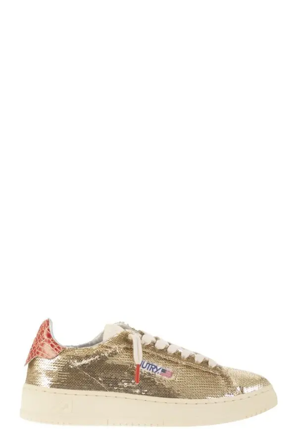 AUTRY Dalthes Low Top Sneakers - Platnmred