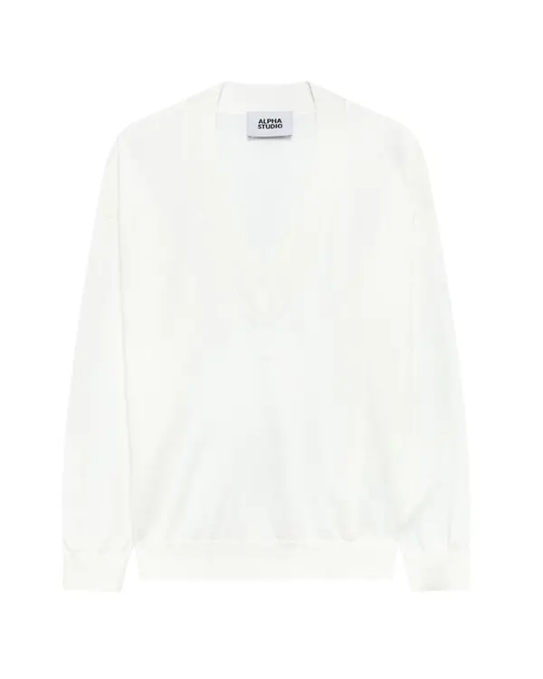 Alpha Studio Timeless Knit Sweater For Ss26 Collection