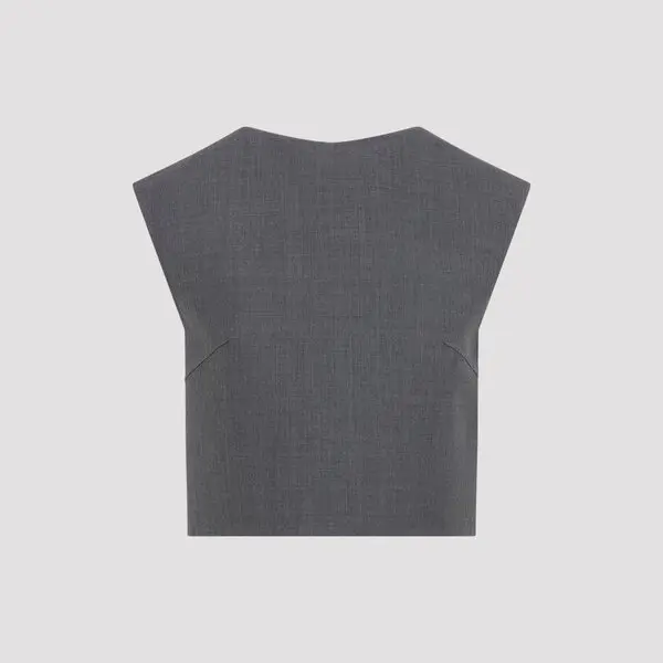 JIL SANDER Wool And Silk Top