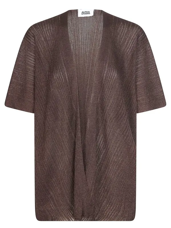 Alpha Studio Long Sleeve Cardigan For