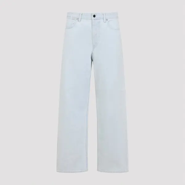 Stone Island Loose-fit Five-pocket Jeans - Blue