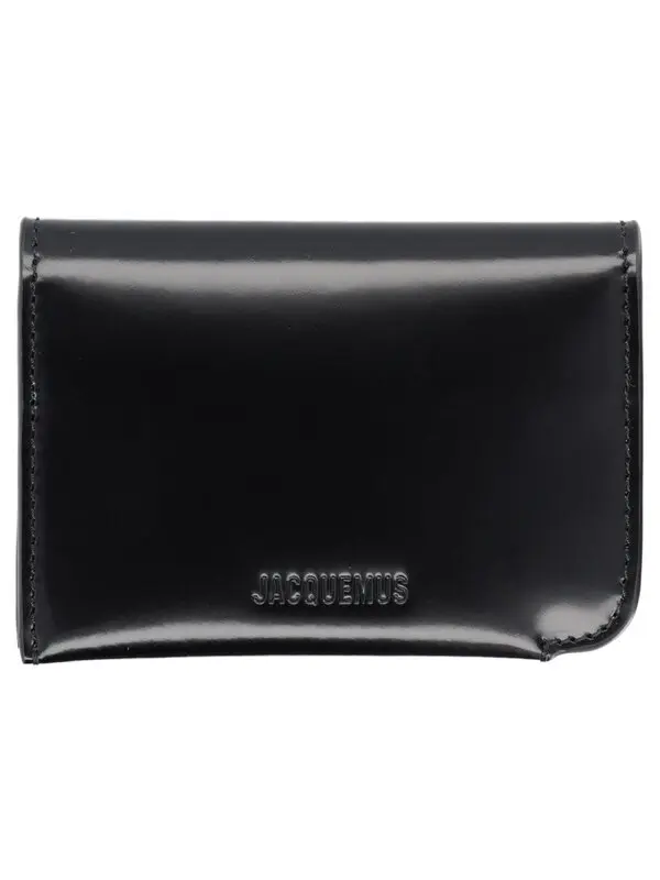 Jacquemus Logo Card Holder - Black