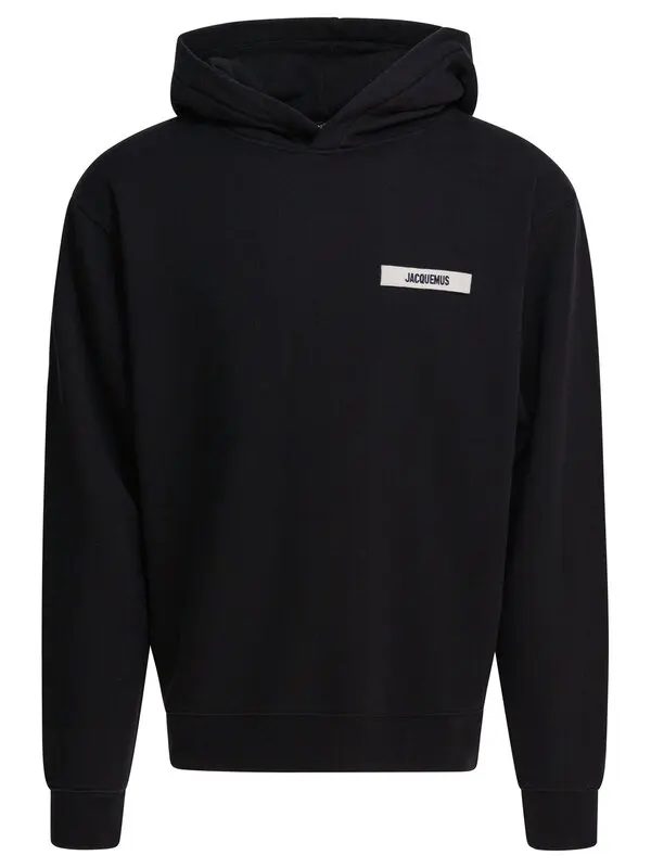 Jacquemus Classic Grit Hoodie - Black