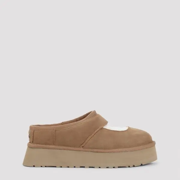 UGG Bea Mini Mary Jane Slippers - Brown