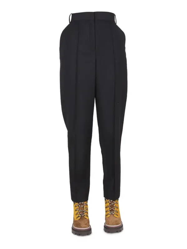 Tory Burch English Mohair Trousers - Black