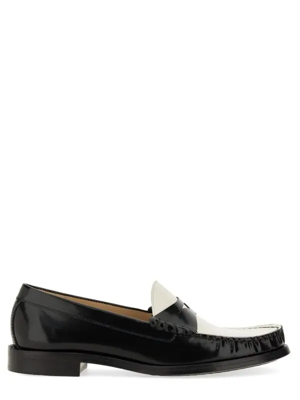 STUART WEITZMAN Glossy Leather Loafers - Multicolour